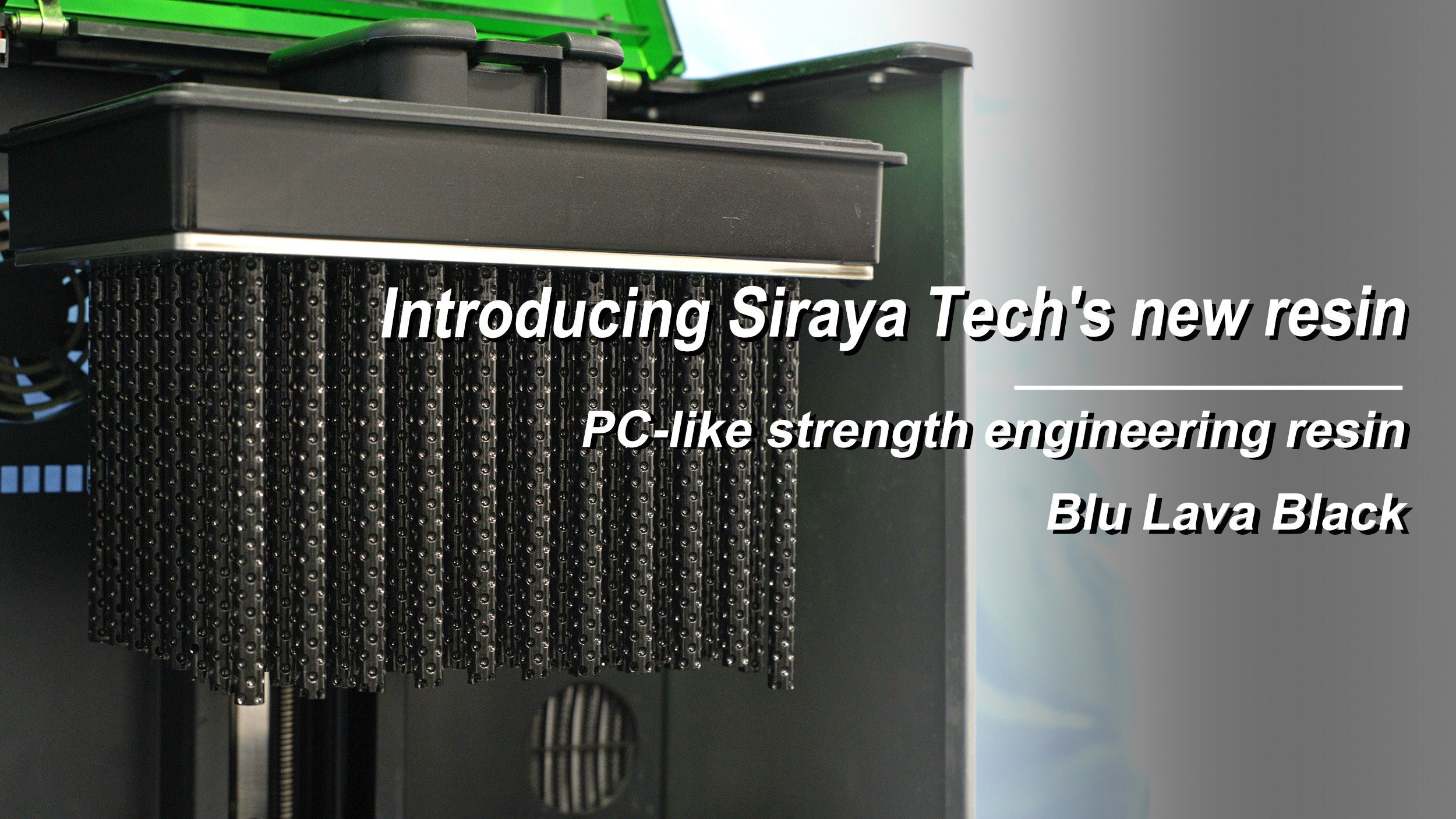 Blu Lava Black: High-Strength, Impact-Resistant 3D Printing Resin