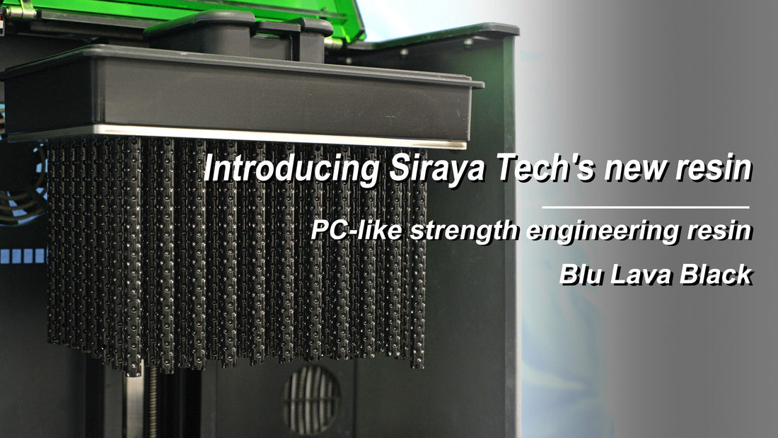 Blu Lava Black: High-Strength, Impact-Resistant 3D Printing Resin