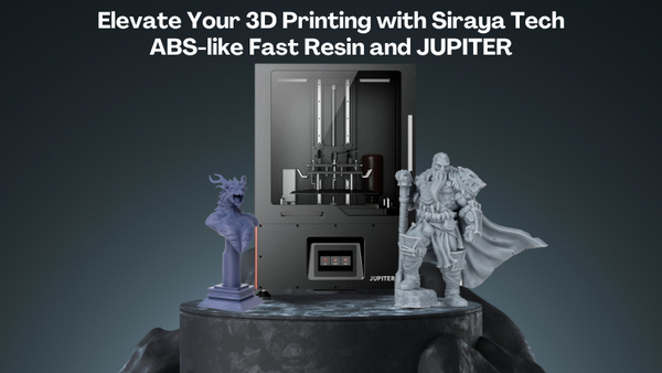 3D Printing with Siraya Tech ABS-like Fast Resin and Elegoo JUPITER
