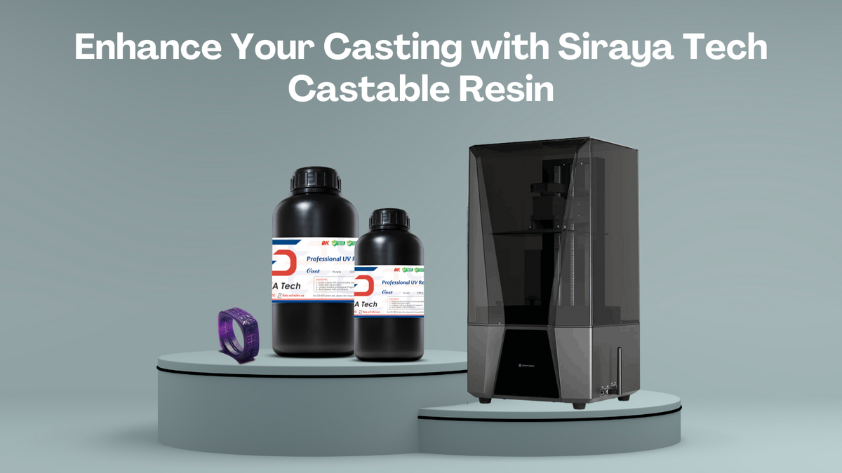 Castable Resin Printg with Siraya Tech Cast and Elegoo Saturn 3 Ultra