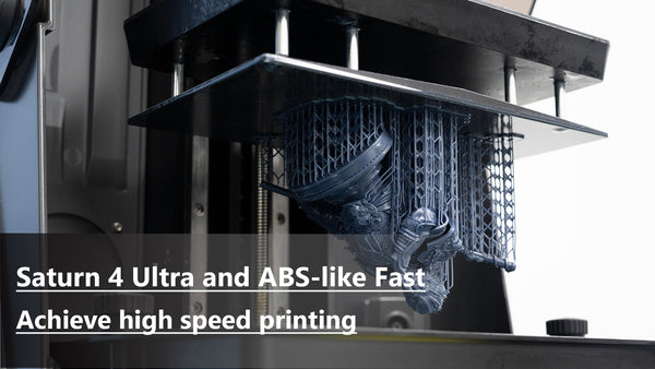 Saturn 4 UltraでBlack God Monkeyのネイビーグレーの超高速印刷