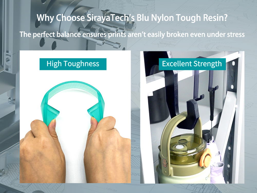 Siraya Tech Blu Tough Resin | Biocompatible 405nm UV 3d printing Resin