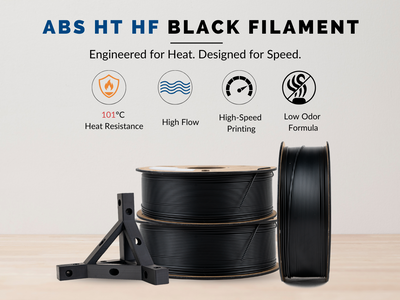 ABS HT HF Filament – High Temp High Flow ABS | Siraya Tech Fibreheart