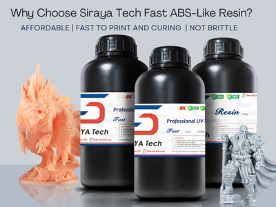 Siraya Tech Fast ABS-like Resin | Best Resin for Casting Miniatures