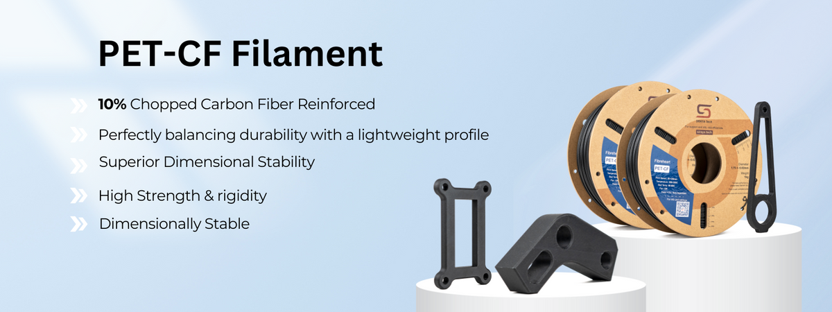 Carbon Fiber Reinforced PET | High Strength 3D Printing Filament ...