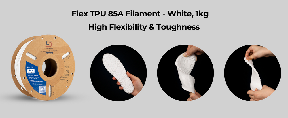 Siraya Tech Flex TPU: Premium Filament for Flexible 3D FDM Printer