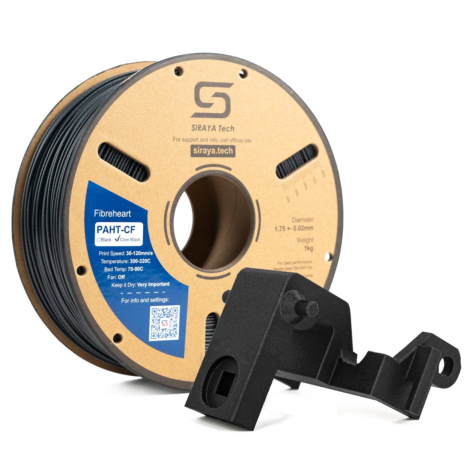 Siraya Tech Fibreheart PAHT-CF Core PPA Filament for FDM printing