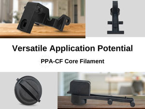 Siraya Tech Fibreheart PPA-CF Core Black Filament for FDM printing