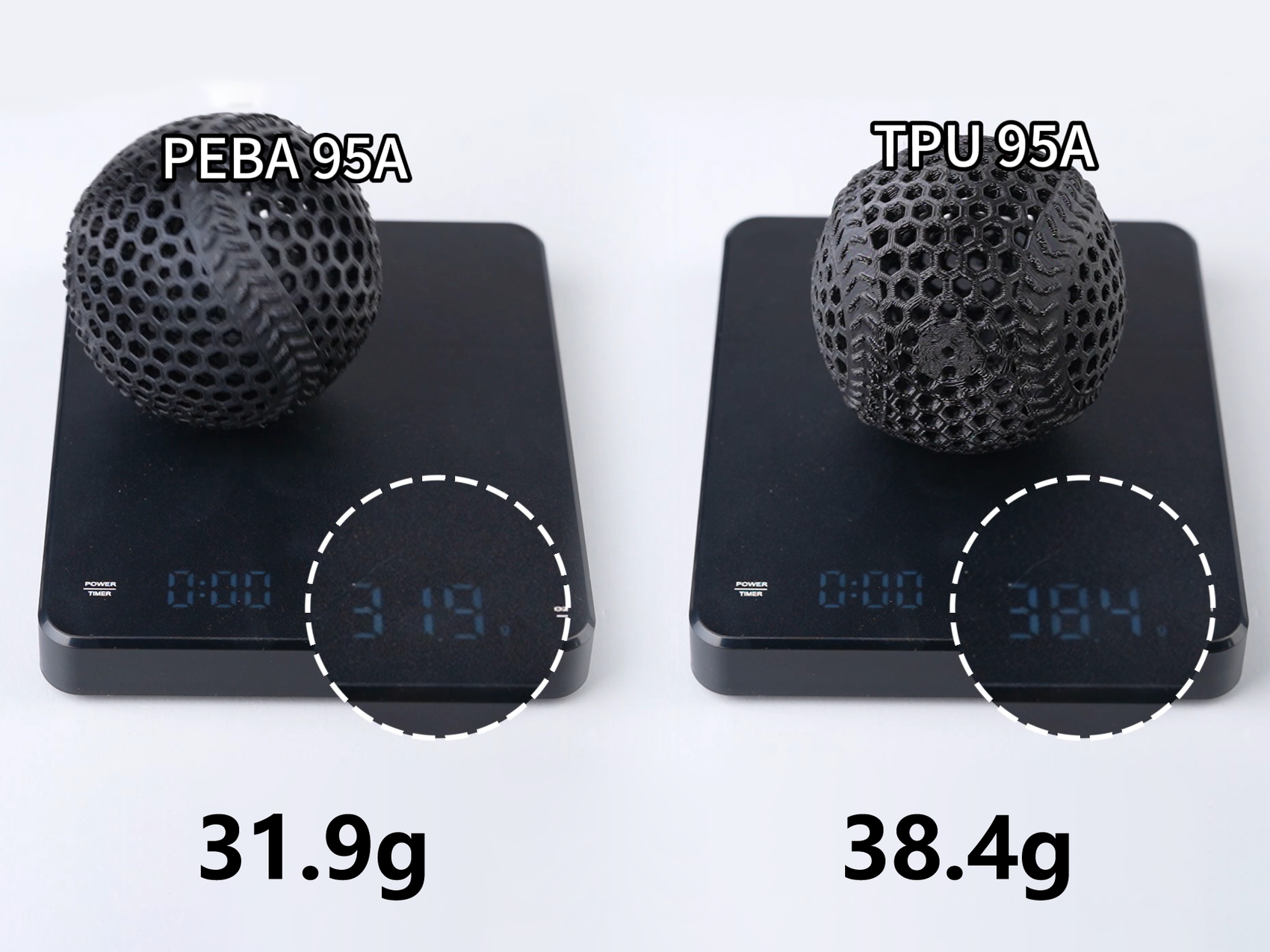 Siraya Tech Fibreheart Rebound PEBA 95A Elastic filamentent for 3d printing