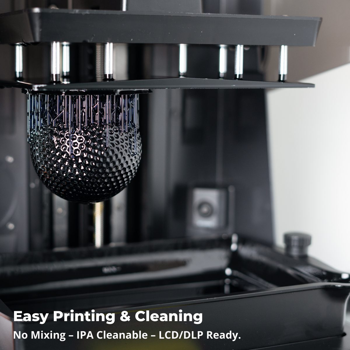 Siraya Tech Rebound 55A Black - Fast-Rebound 3D Printing Resin