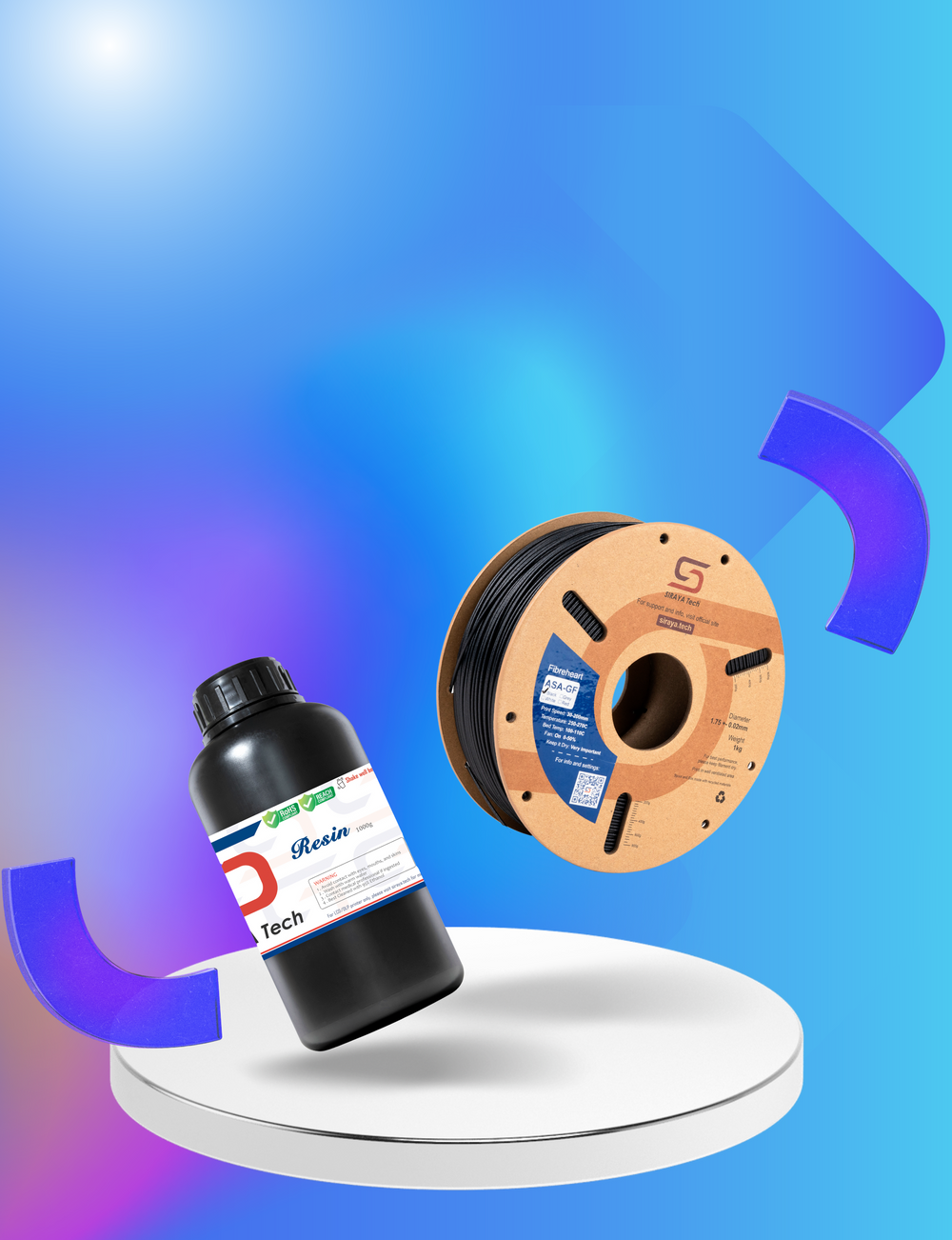 Siraya Tech 3D Printing UV Resin for Elegoo,Anycubic & SLA 3d Printer