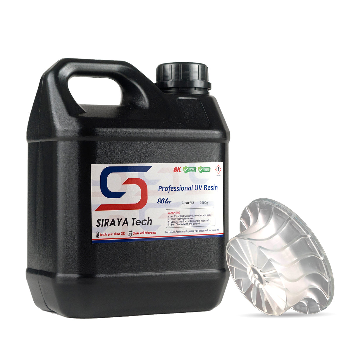 Siraya Tech Blu Tough Resin | Biocompatible Material UV Resins