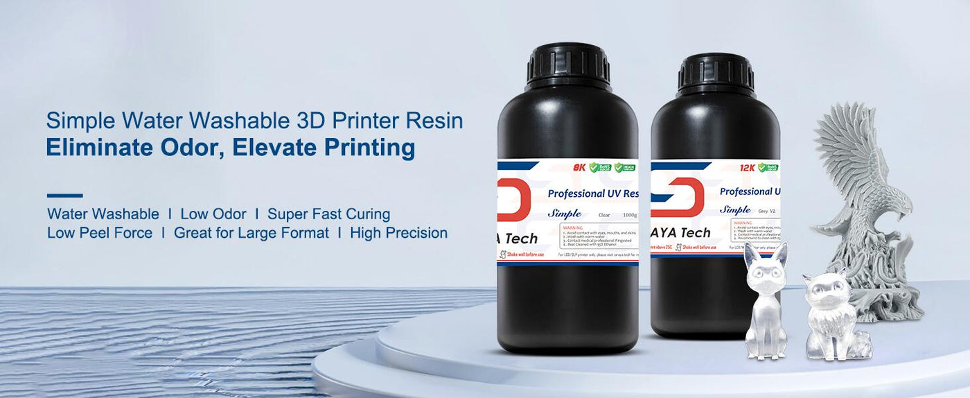 Siraya Tech Water washable Resin for Elegoo & Anycubic