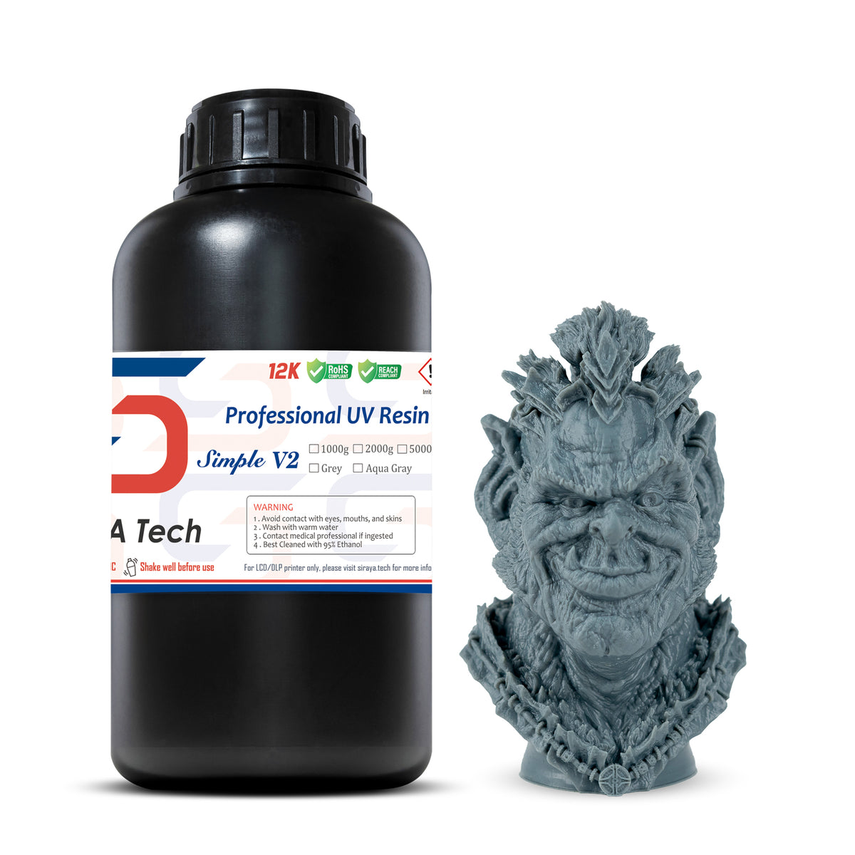 Siraya Tech Water washable Resin for Elegoo & Anycubic