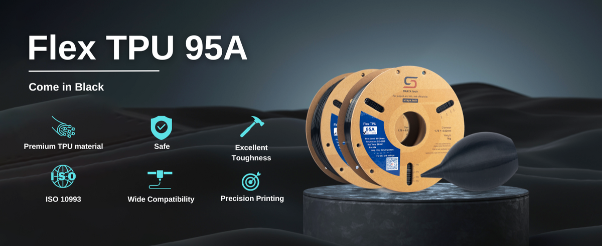 Durable TPU filament for 3D printing - Siraya Tech