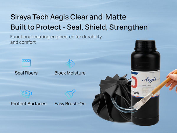 Siraya Tech Aegis | Coating for 3D resin and FDM Filament Prints