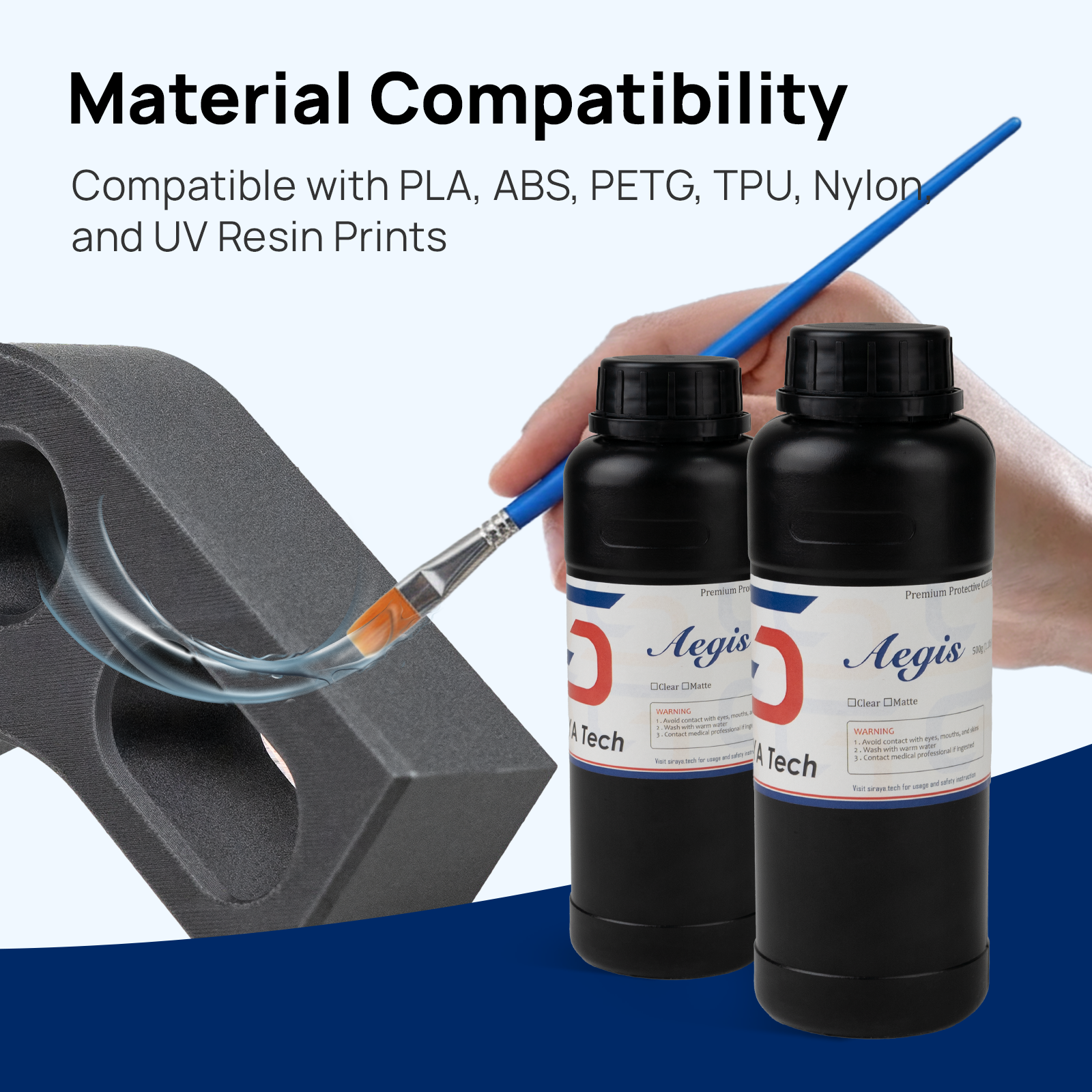 Siraya Tech Aegis | Coating for 3D resin and FDM Filament Prints