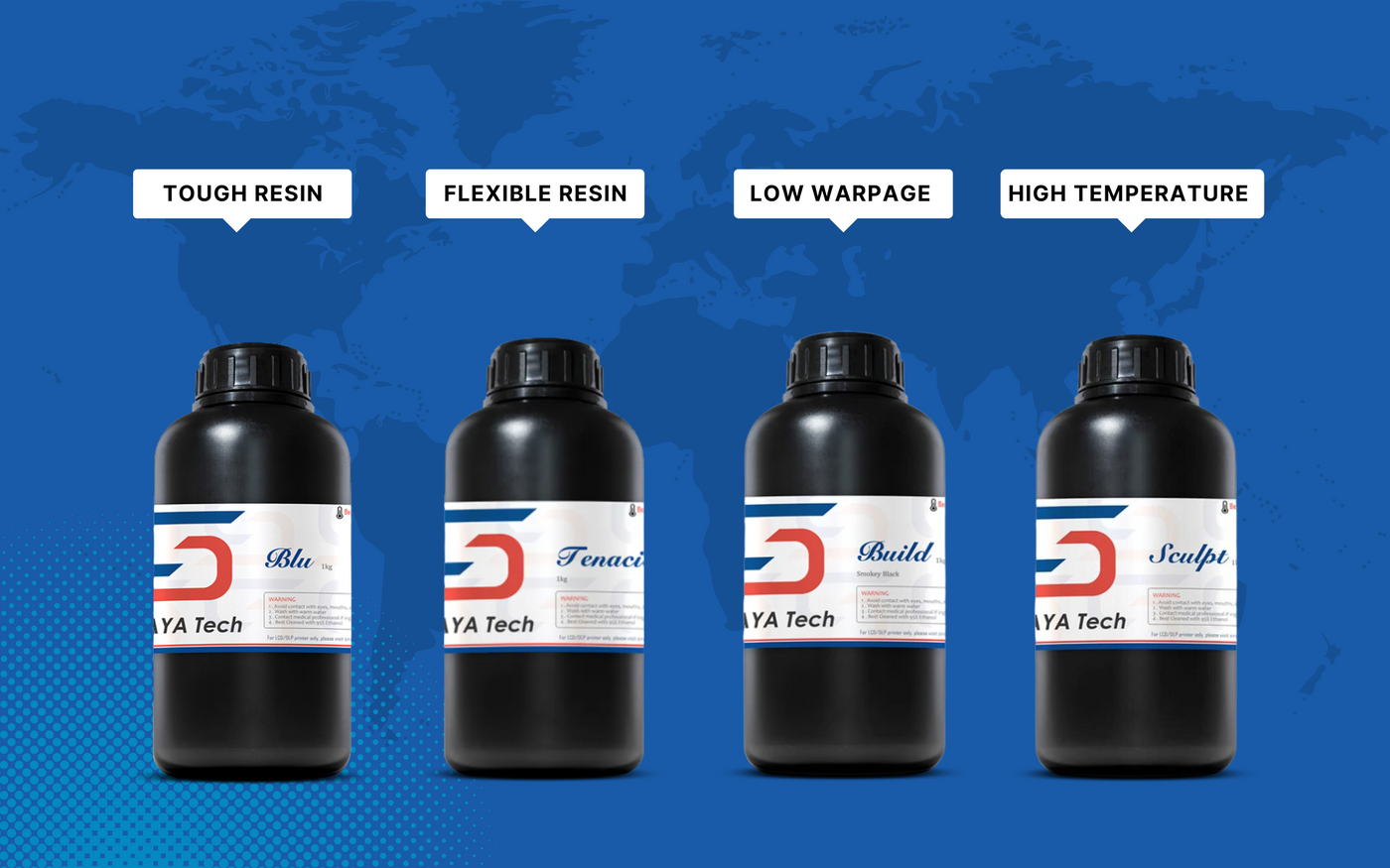 Siraya Tech 3D Printing UV Resin for Elegoo,Anycubic & SLA 3d Printer