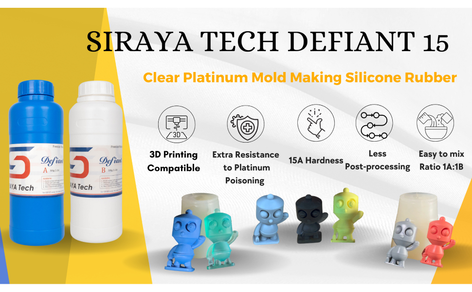 Siraya Tech Platinum Silicone - Defiant 15